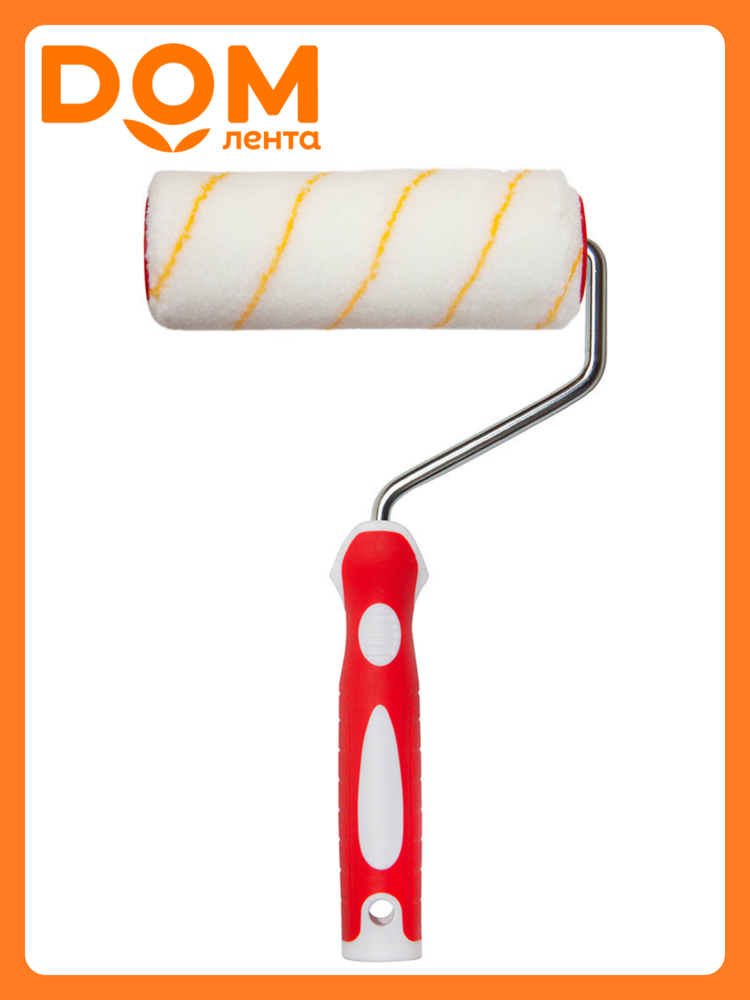 Валик малярный с ручкой, полиакрил 11/48/180 мм, под ручку 8 мм PARADE