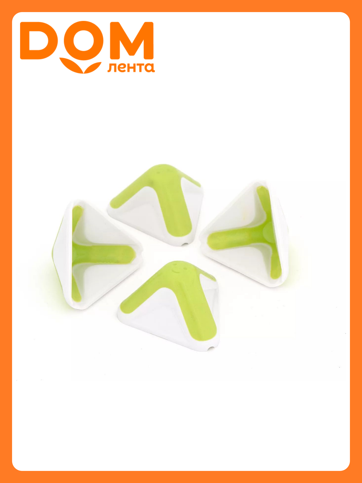 Защитный уголок Palladium BS 4620, для мебели, мягкий, зеленый, 4 шт