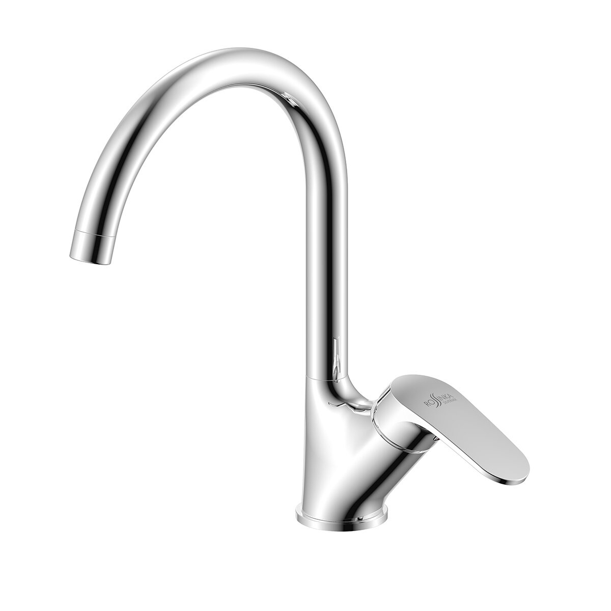 Смеситель для кухни Rossinka RS45-23, однорычажный, хром