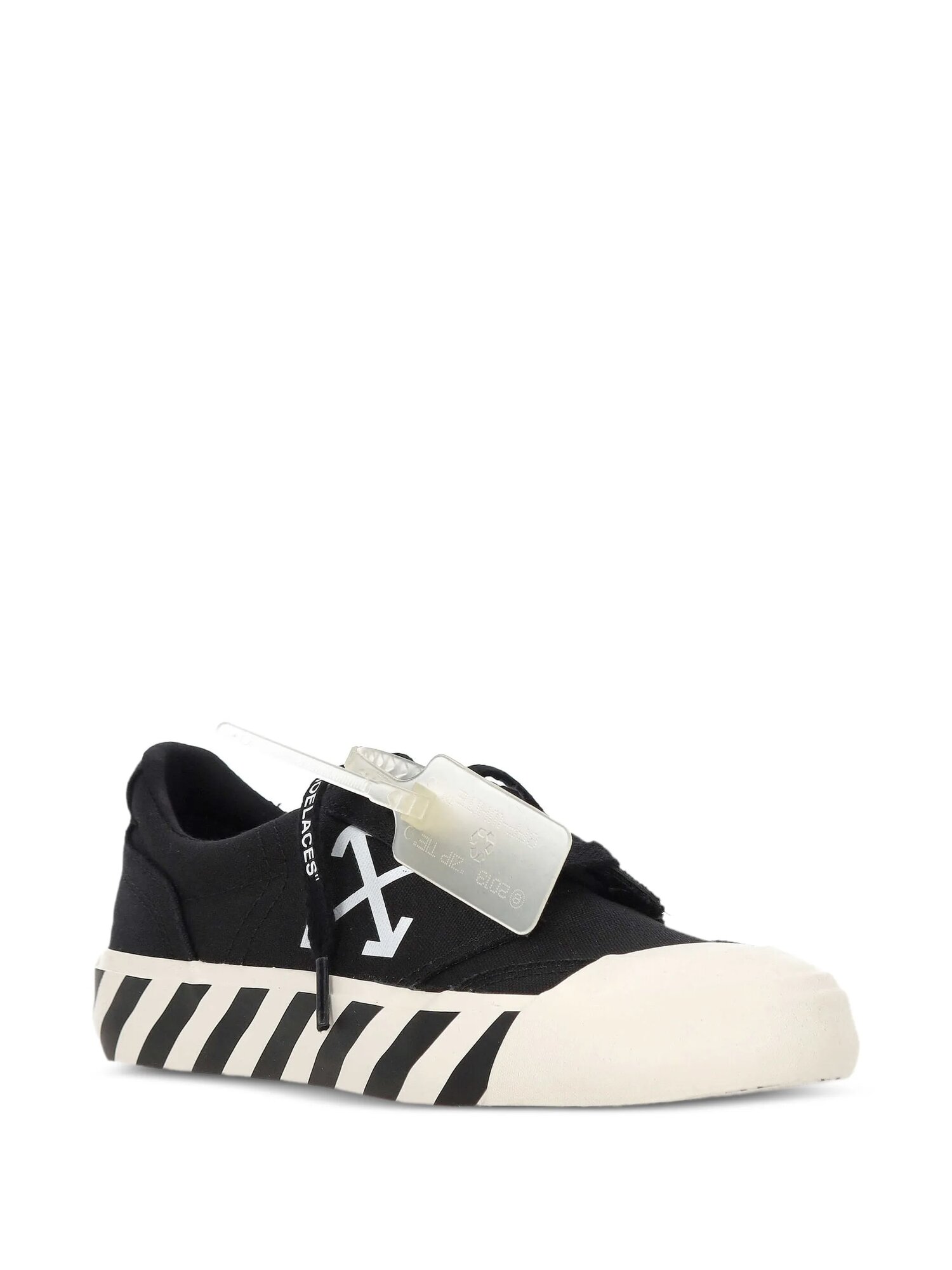 Кроссовки Off-White Vulcanized Undercut, размер 40, black/black — фото 1
