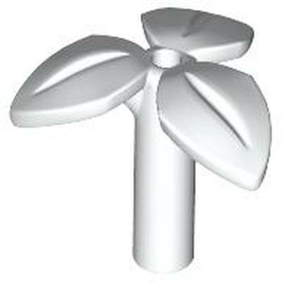 Деталь Lego 37695 Plant Stem with Bar, 3 Leaves, and Small Pin Hole