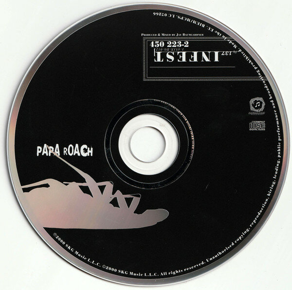 Аудио CD Papa Roach "Infest" CD NEW — фото 1