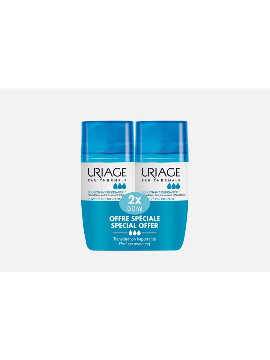 Набор дезодоранта URIAGE PROMO DEO POWER3