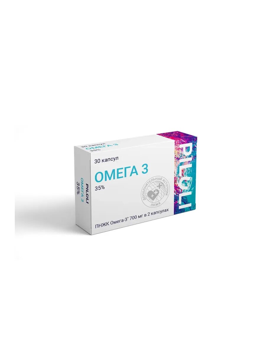 PILULI Омега 3 35%/Океаника Омега 3 35% капсулы массой 1400