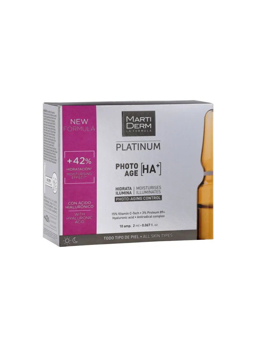 MartiDerm Platinum Коррекция фотостарения Гиалуроновая кисло