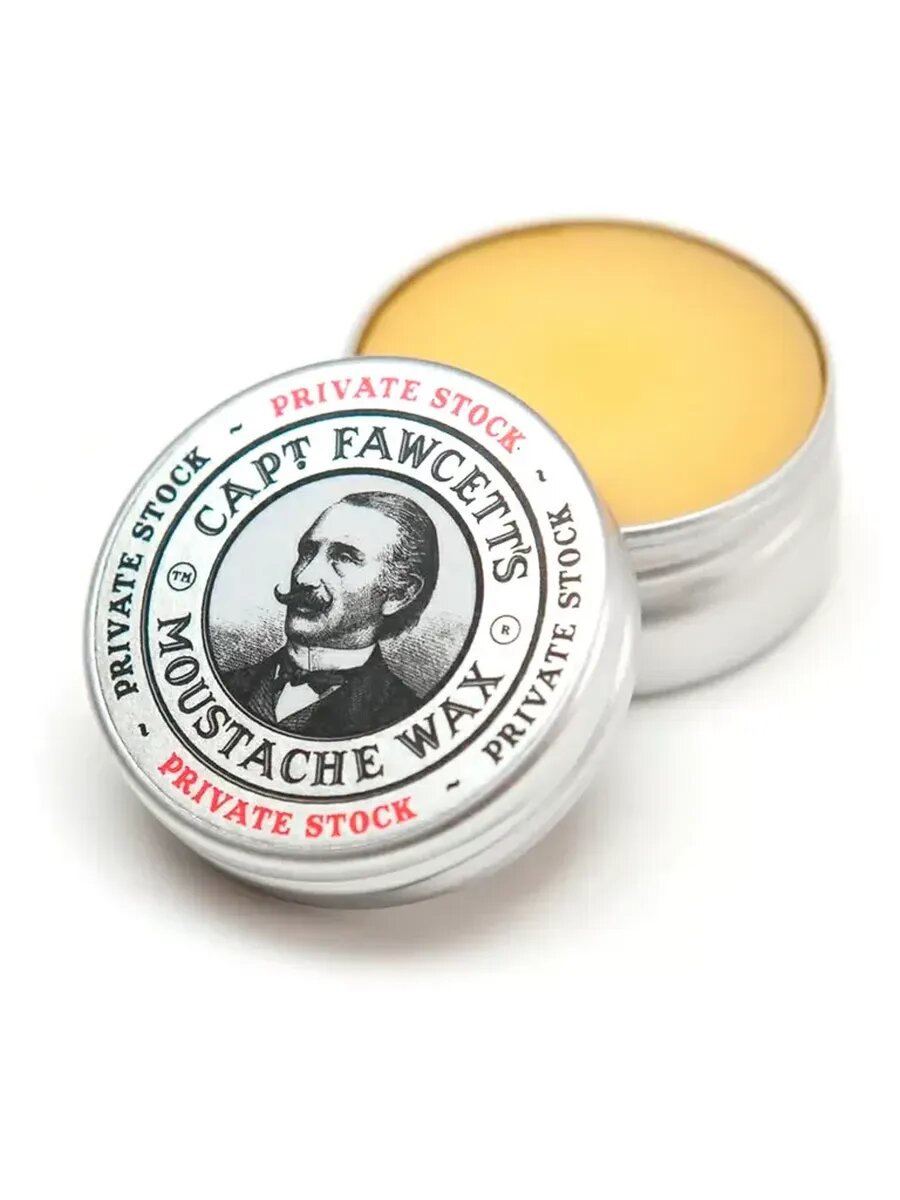 CAPTAIN FAWCETT Moustache Wax Private Stock Воск для 15 мл