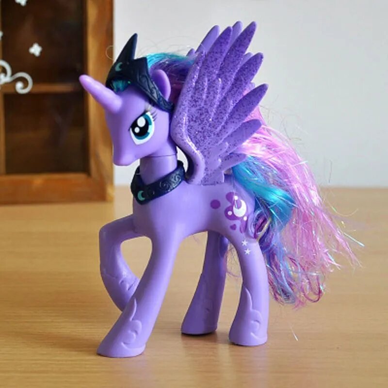 Аниме фигурки май литл пони Принцесса Луна единорогом для девочек / my Little pony 14cm