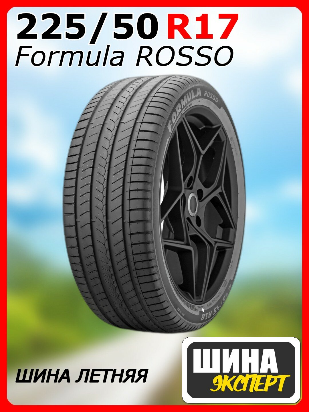 Шина летняя Formula 225/50/17 W 98 FORMULA ROSSO XL для легковых автомобилей 5900500