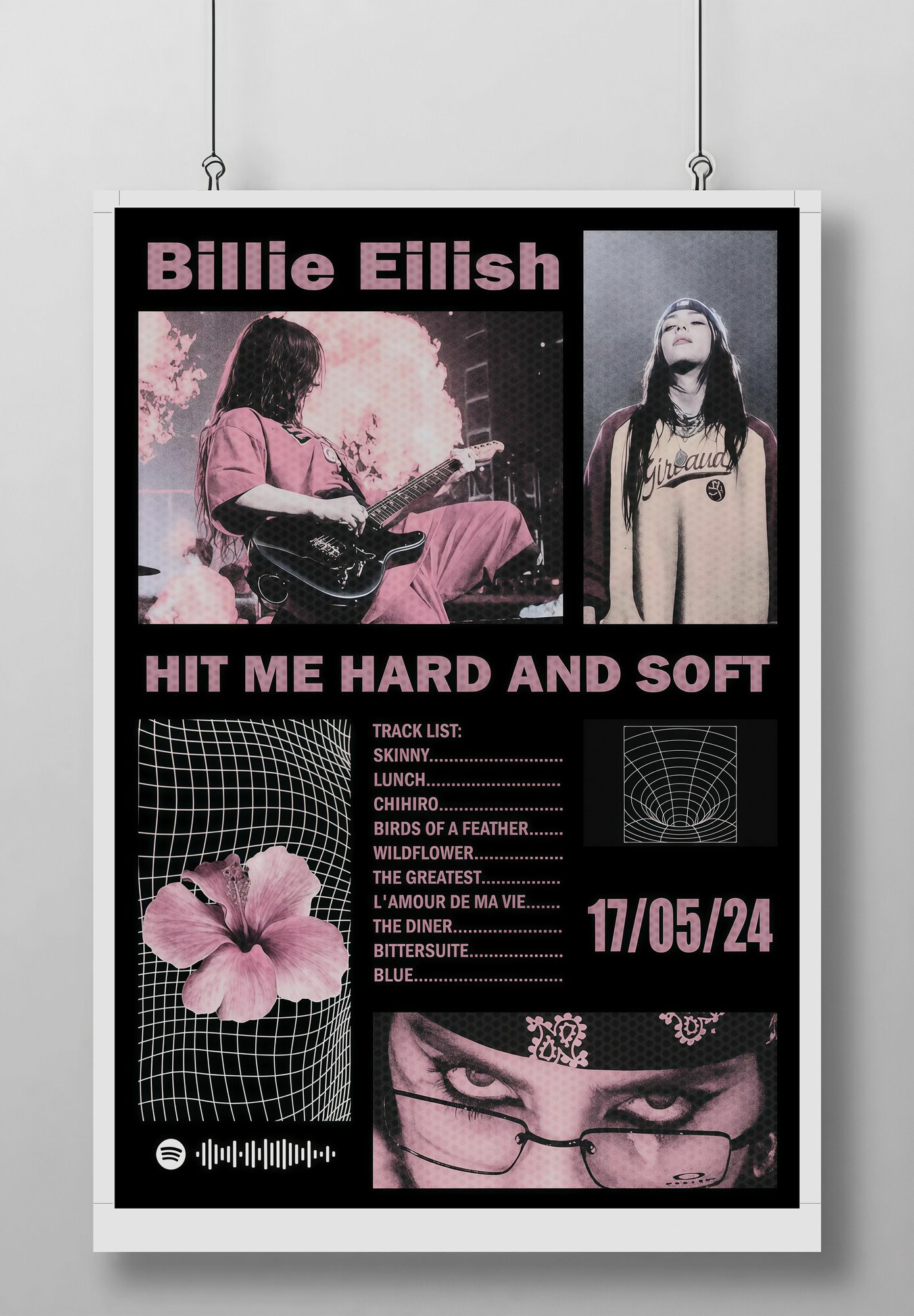 Постер / Плакат Билли Айлиш (Billie Eilish)
