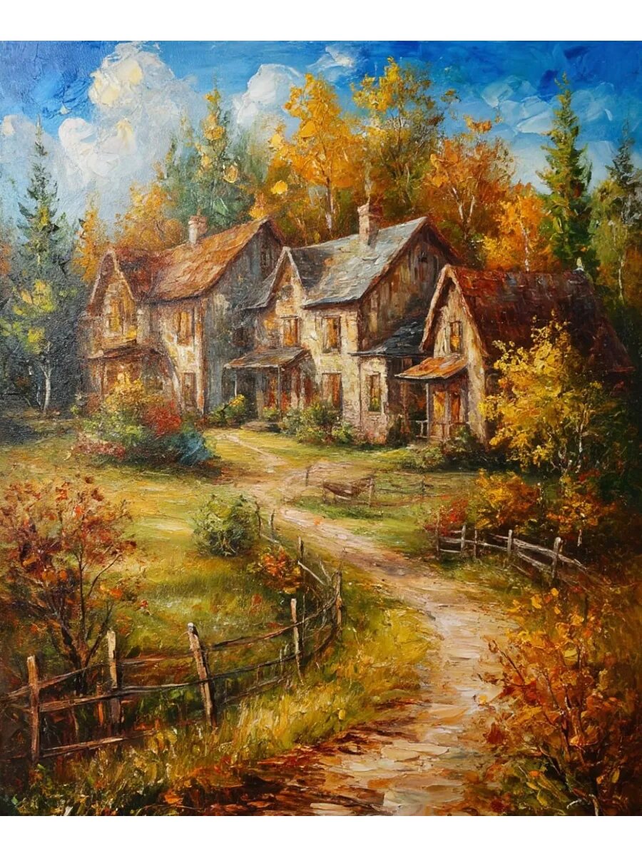 Картина по номерам на холсте Природа 40*50 см