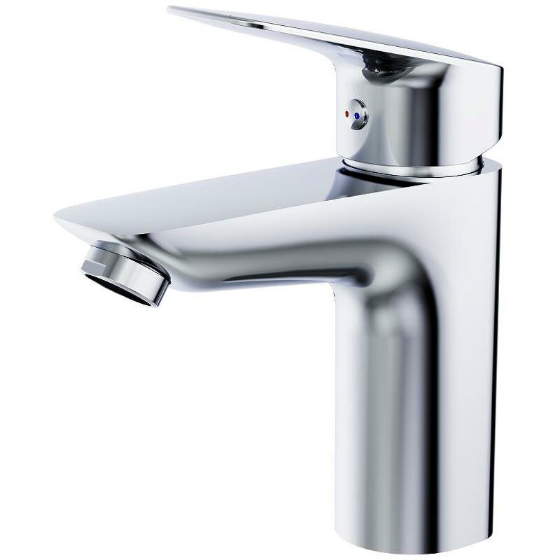 Смеситель для раковины BelBagno Due DUE-LVM-CRM-W0 хром, рычажное управление, латунь