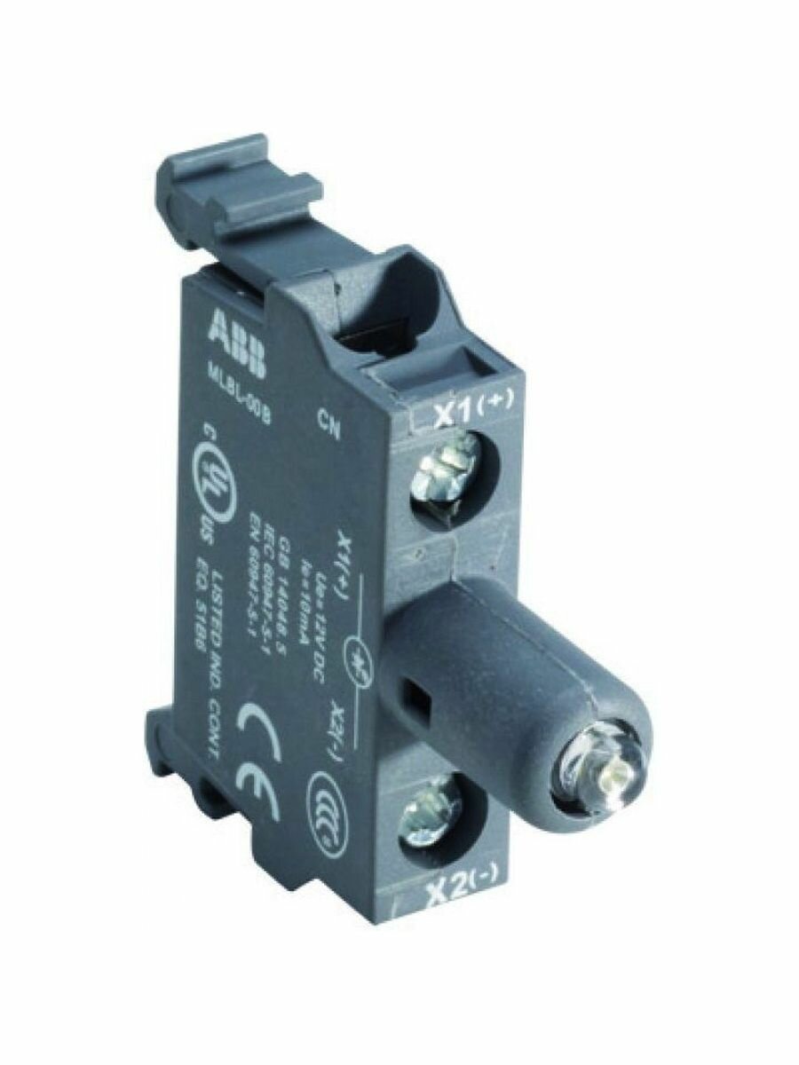 Патрон MLBL-01BY со встроенным светодиодом желтый 24В AC/DC для боксов 1SFA611621R2013