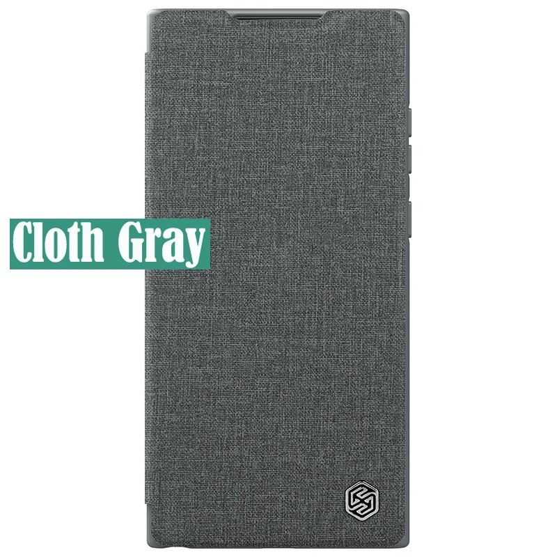 Чехол-книжка Nillkin для Samsung Galaxy S22 Plus, Cloth Gray