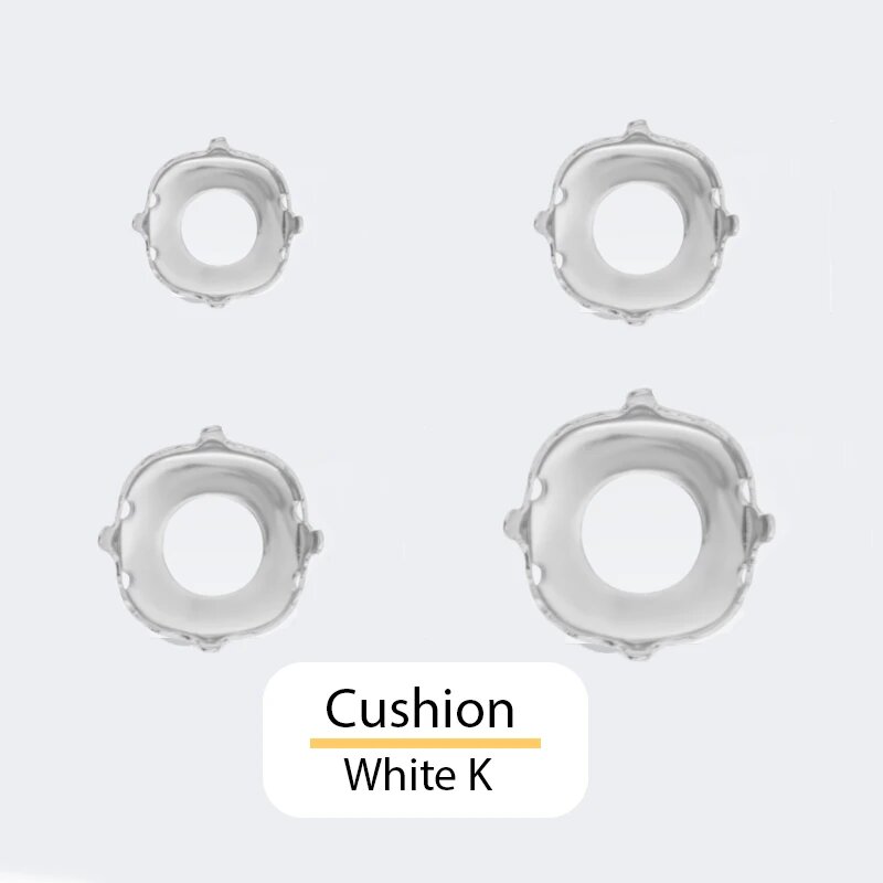 Белые стразы K9 12mm (10шт) White K Claw