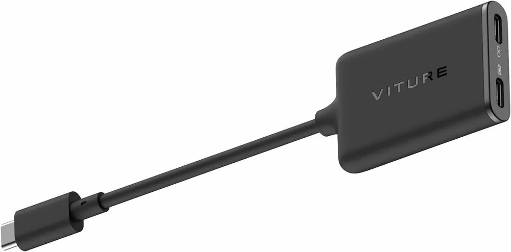 Адаптер VITURE USB- C Pro XR Charging Adapter for iPhone 16/15 с функциями Multi-Screen, Enhanced 3DoF, Spatial 3D и VR Video для iPhone 16/15 для зарядки и воспроизведения на других устройствах.