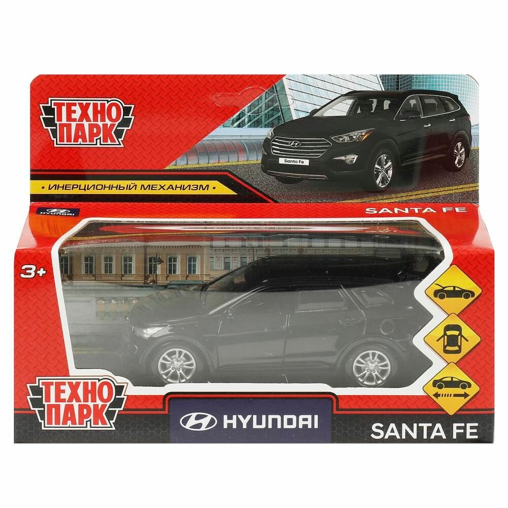 Машина металлическая HYUNDAI SANTAFE 12 см, ТМ Технопарк