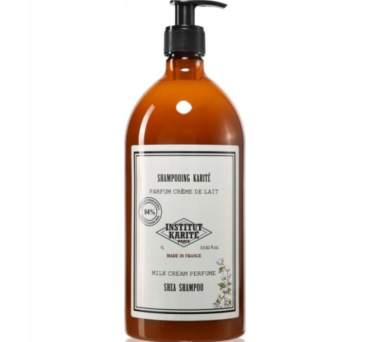 Institut Karite - Milk Cream Shea Shampoo Шампунь с маслом ши восстановление и питание 1000 мл