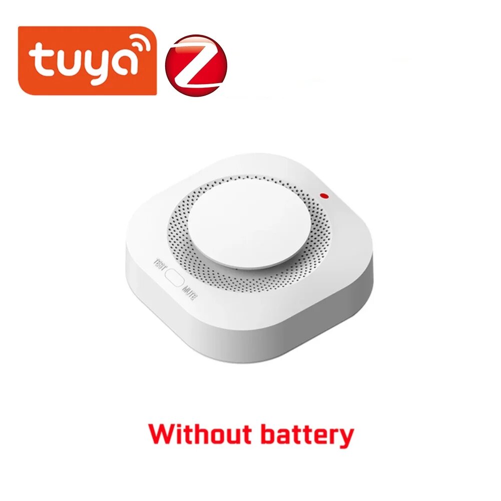 Дымовой датчик ZigBee, без батарейки