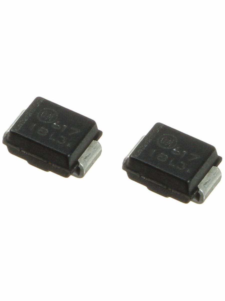 Диод Шоттки SMD 1А 30В MBRS130LT3 SMB ONS (упаковка 2шт)
