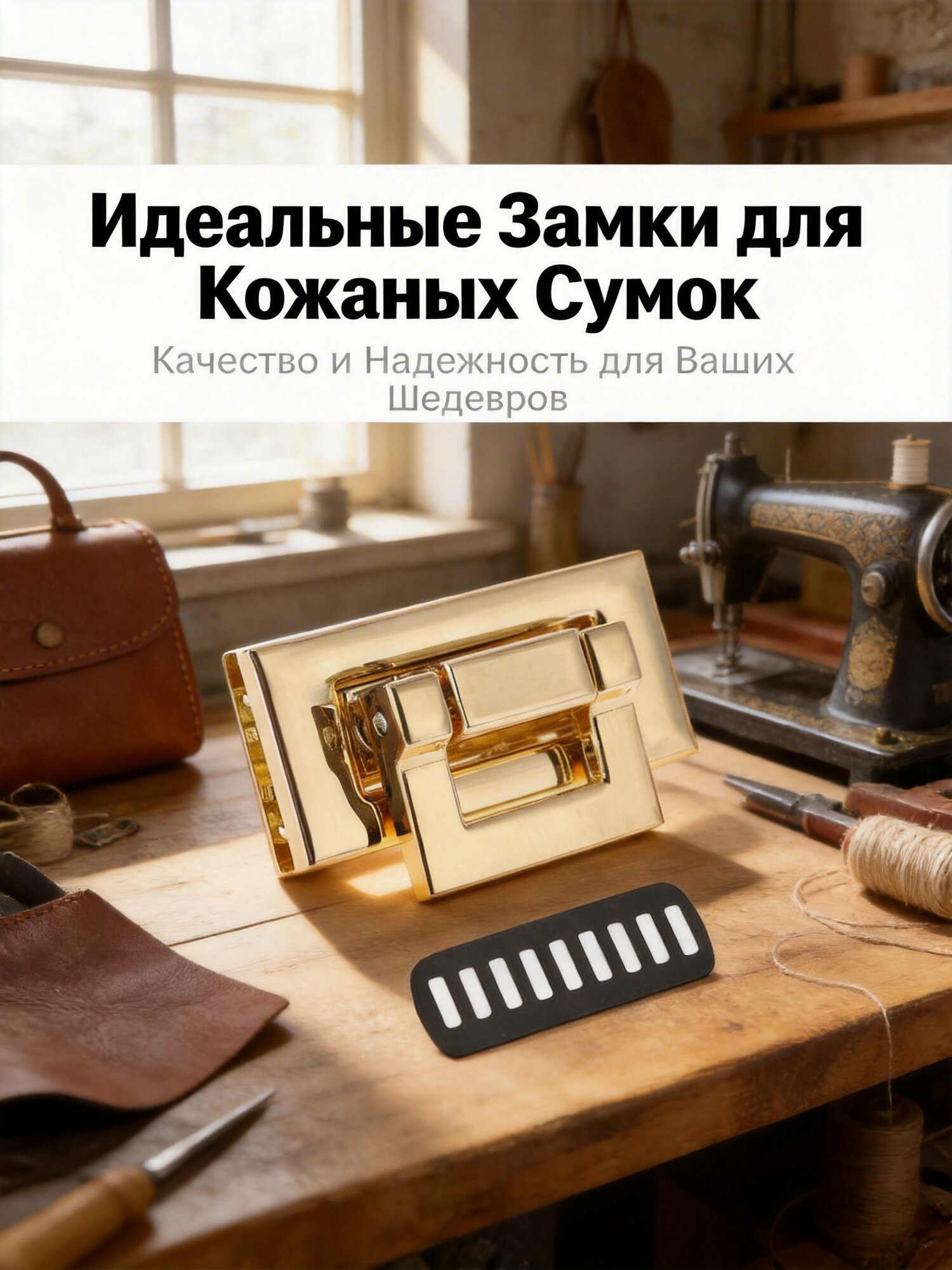 Прямоугольный поворотный замок для кожаных сумок, металлическая фурнитура DIY застежка для сумочек и сумок через плечо