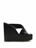 Мюли Crossover-strap wedge mules