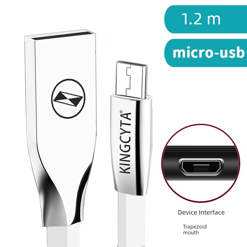 Кабель зарядки для контроллера Microsoft Xbox One и серии X/S с разъемом Micro-USB, длина 1.2 метра, белый цвет,