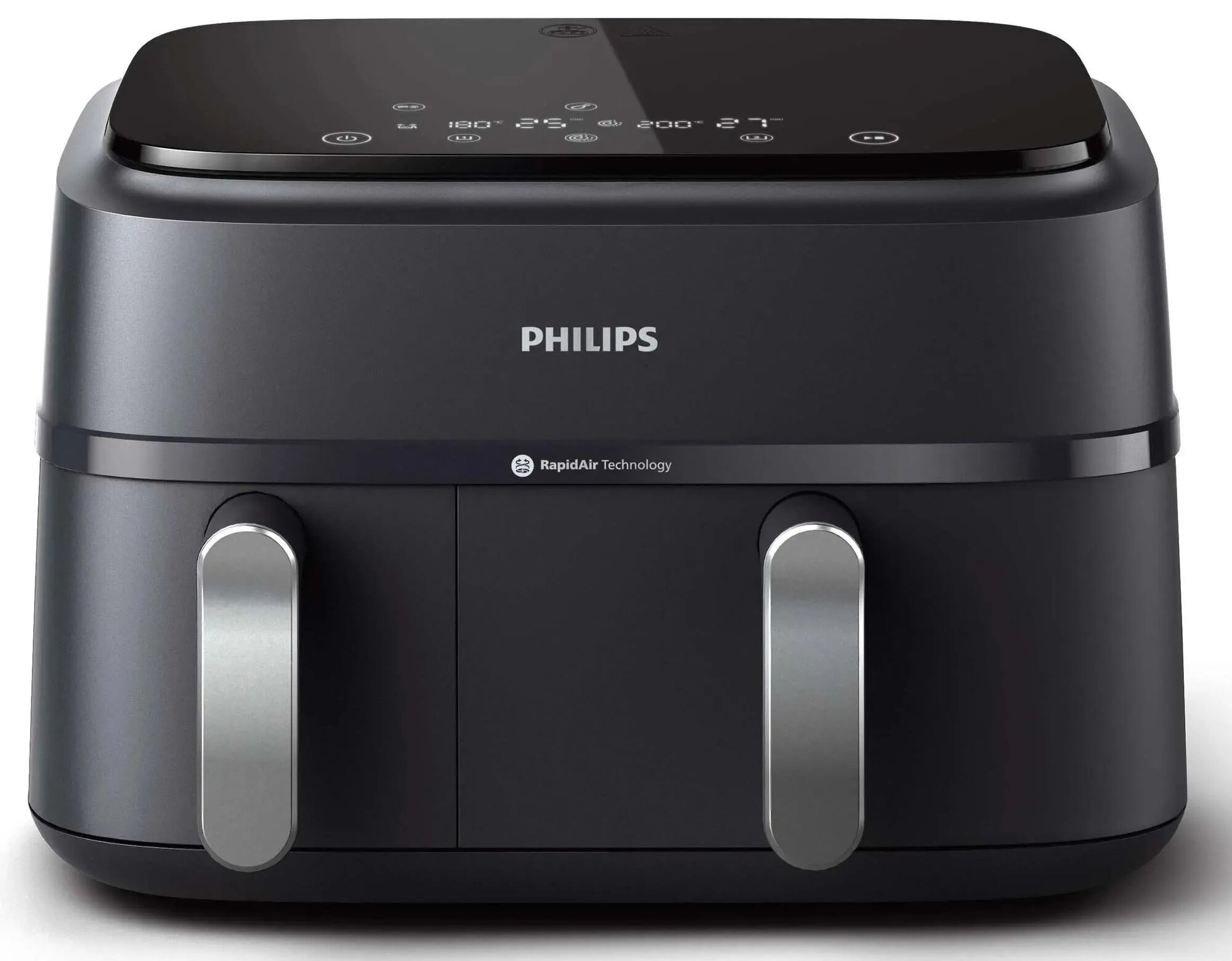 Аэрогриль Philips Ovi 3000 NA351/00, мощность 2750 Вт, объем чаши 9 л, 8 программ