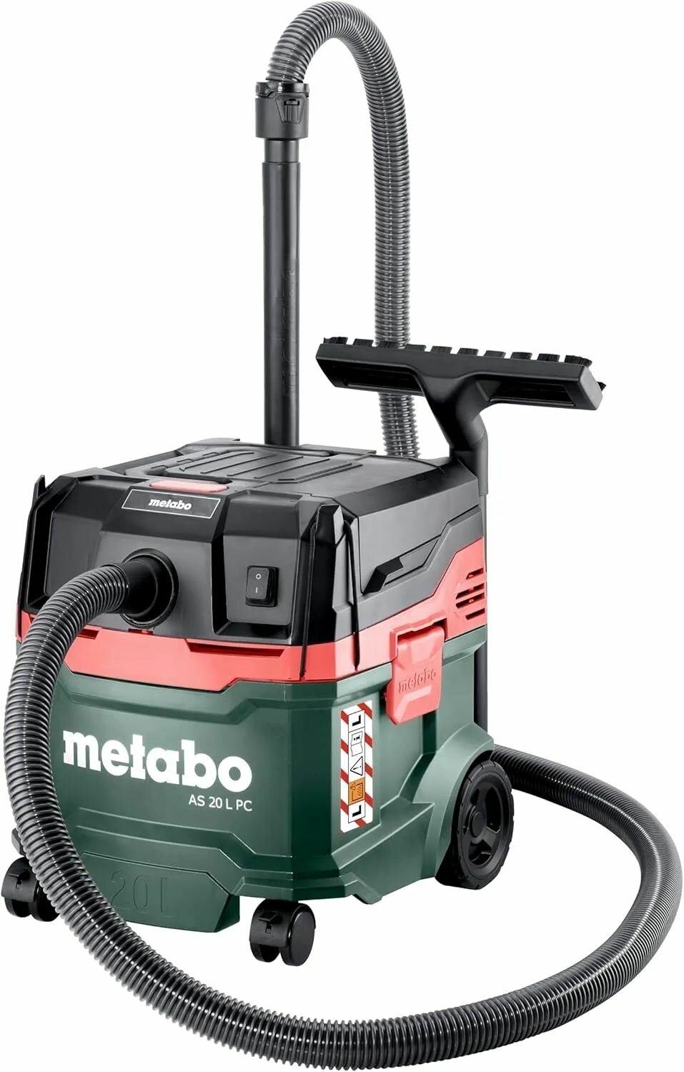Строительный пылесос Metabo AS 20 L PC 1200Вт зеленый