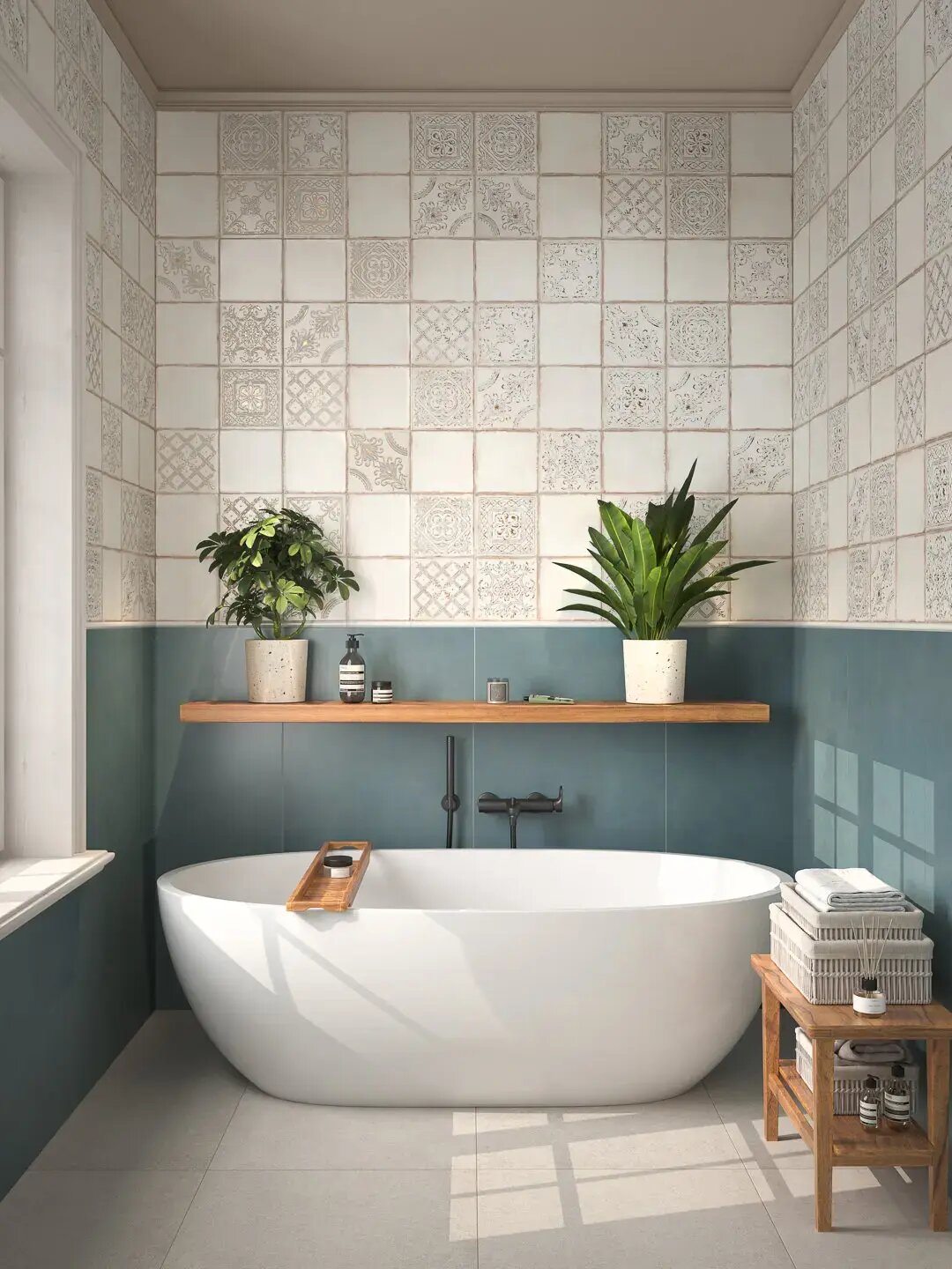 Керамическая плитка Kerama Marazzi KM2020B0001N Валлорис бежевый светлый мат 15x15 (цена за 1уп- 1,04 м2- 26 плиток)