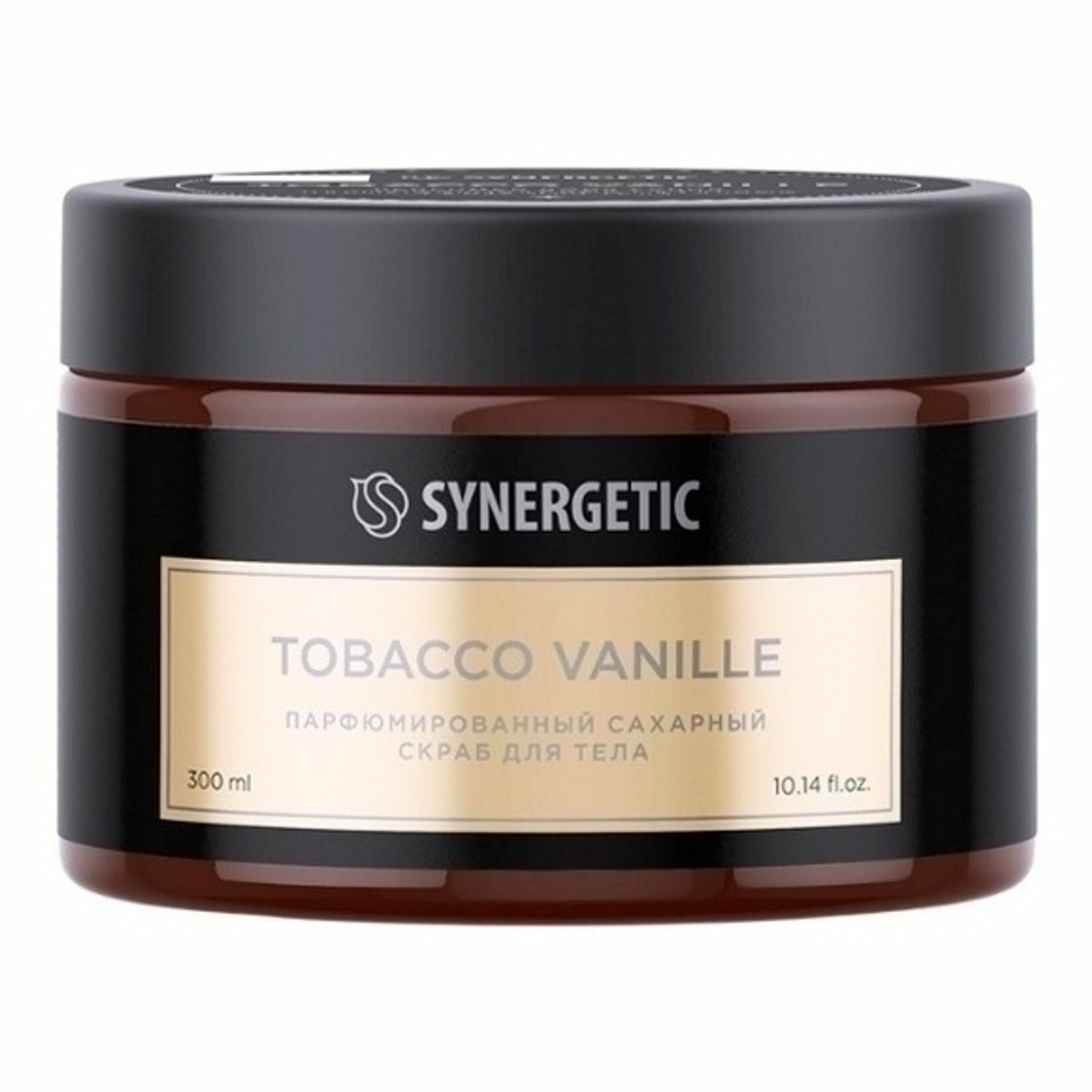 Скраб для тела Synergetic Tobacco Vanille парфюмированный 3