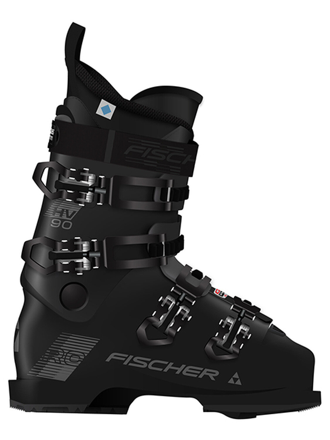 Горнолыжные ботинки Fischer RC 90 XTR GW Black 25/26 , для мужчин , черный