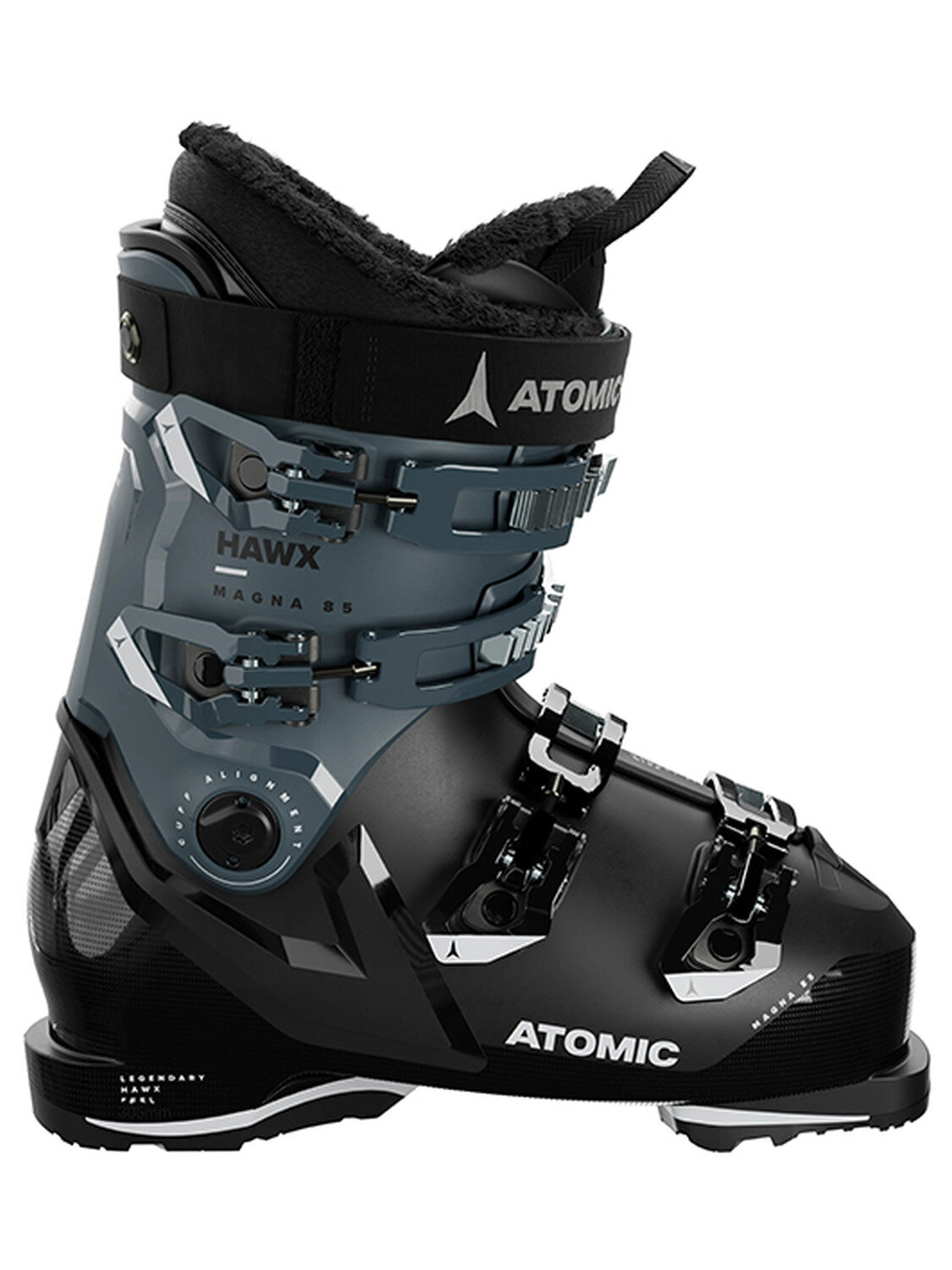 Горнолыжные ботинки Atomic Hawx Magna 85 W Black Storm/Ivory 24/25 , для женщин , черный