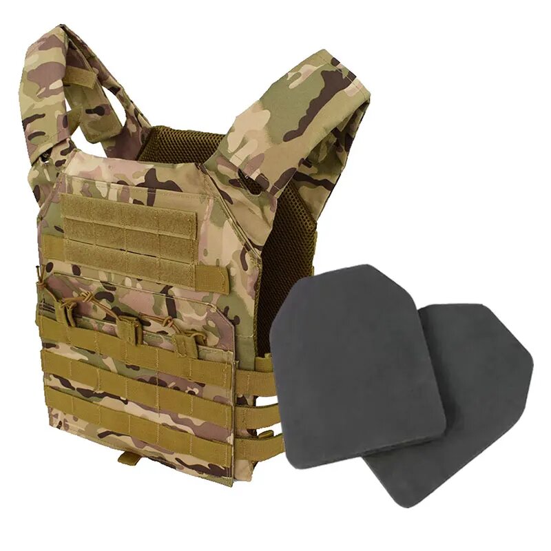Тактический жилет Molle CP с бронепластиной EVA