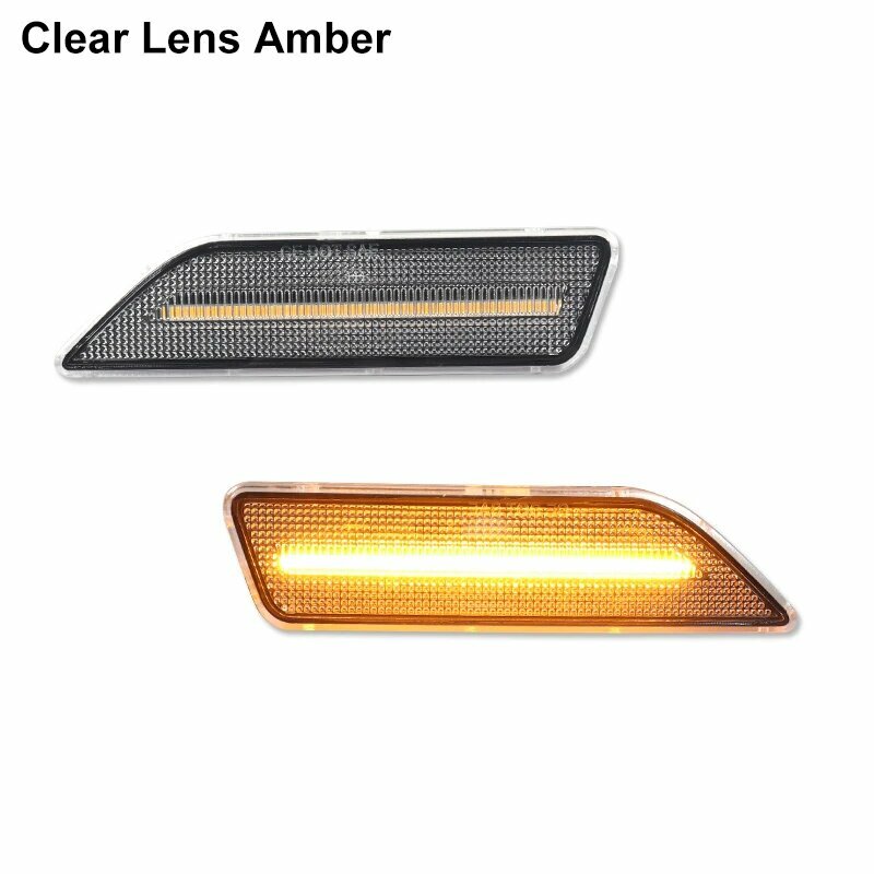 Светодиодные указатели поворота Mercedes-Benz CLS W219 C219, Clear Lens Amber