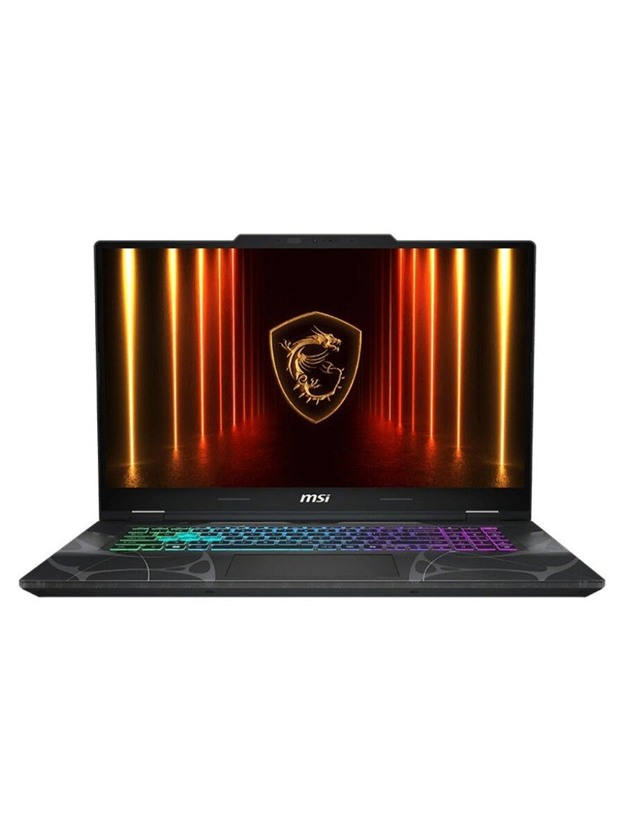 MSI Cyborg 17 B2RWGKG-286XRU Игровой ноутбук 17.30", Intel Core 7 240H, RAM 32 ГБ, SSD 1024 ГБ, NVIDIA GeForce RTX 5070 для ноутбуков (8 Гб), Без системы, (9S7-17U332-286)