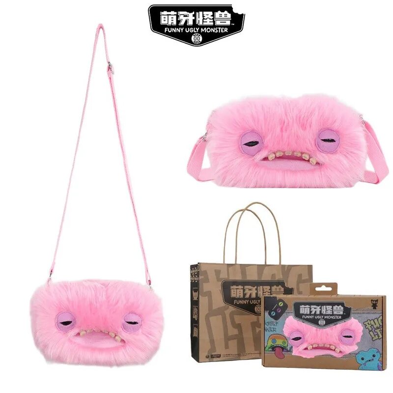 Funny Ugly Monster Crossbody Bag Карманная сумка