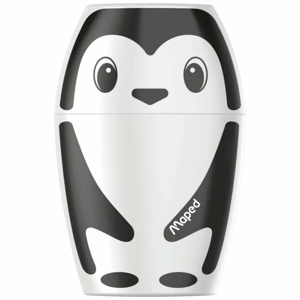 Точилка MAPED "Shakky", с контейнером, пластиковая, корпус ассорти, 034014, 25 штук, 271913