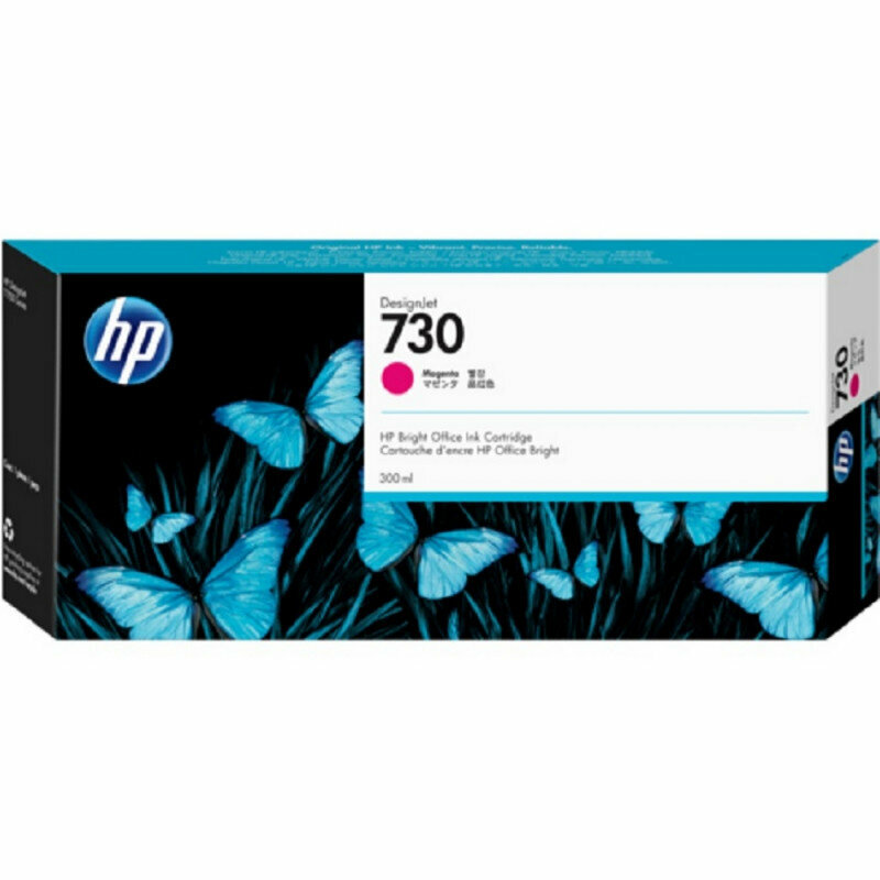 Картридж струйный HP 730 P2V69A пур. для для DesignJet T1700 (300 мл), 916384