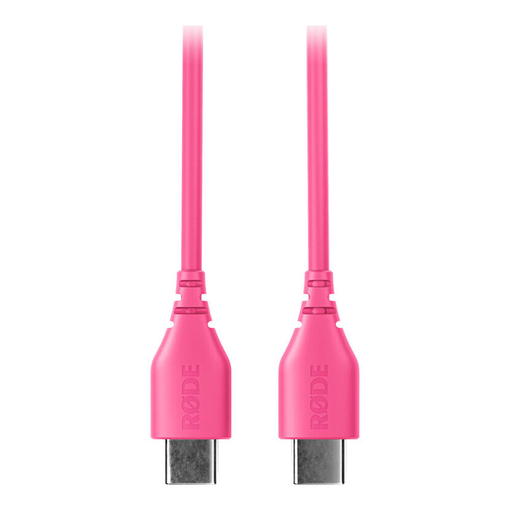 USB кабель RODE SC22-P pink USB-c to USB-c 30 cм, оплетка ПВХ