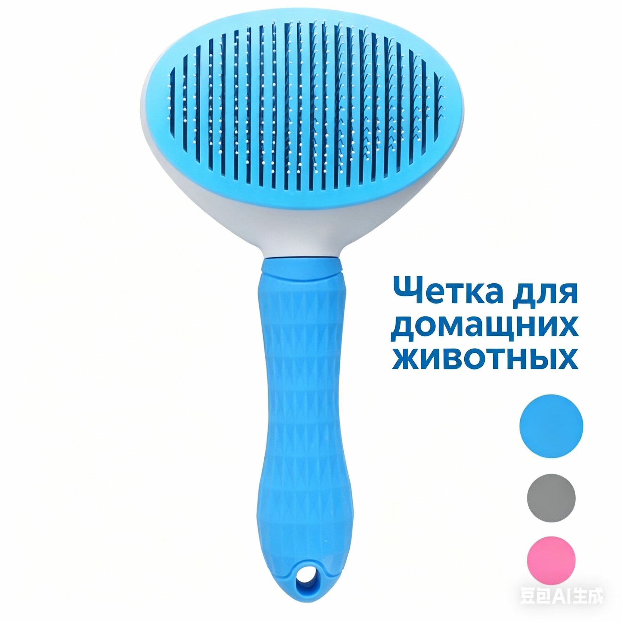 Щётка для вычёсывания шерсти кошек и собак с самоочисткой щетка для шерсти расческа для шерсти груминг