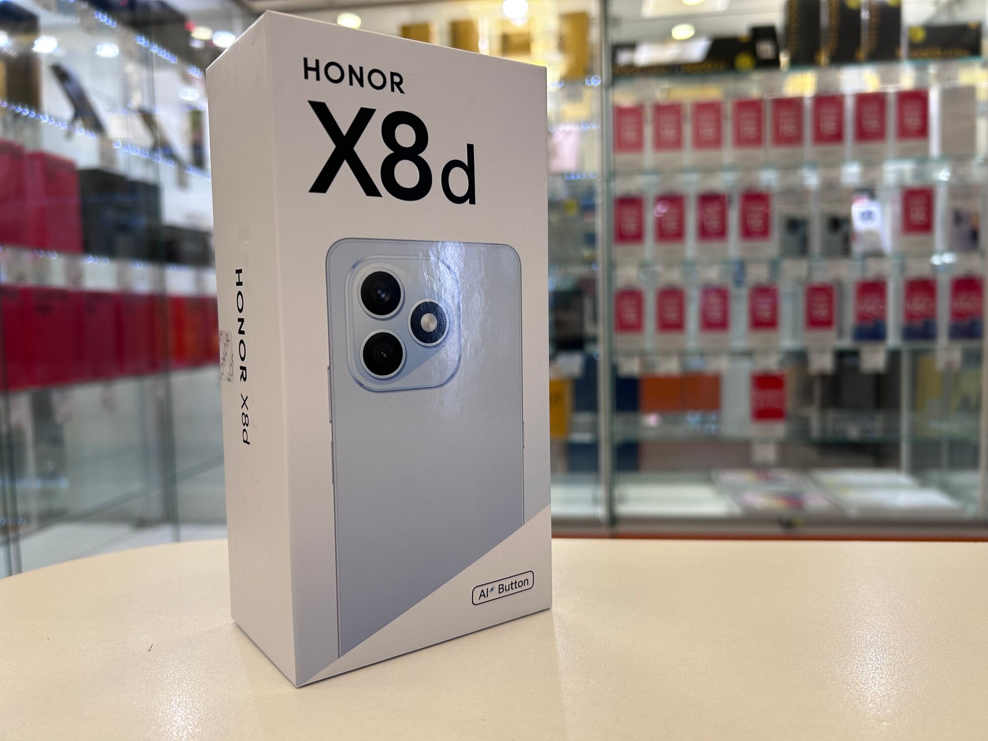 Смартфон Honor X8d Ростест (EAC), 8GB/128GB, голубой, 6.77" AMOLED, камера 108Mn, 7000 мА·ч, Android 16