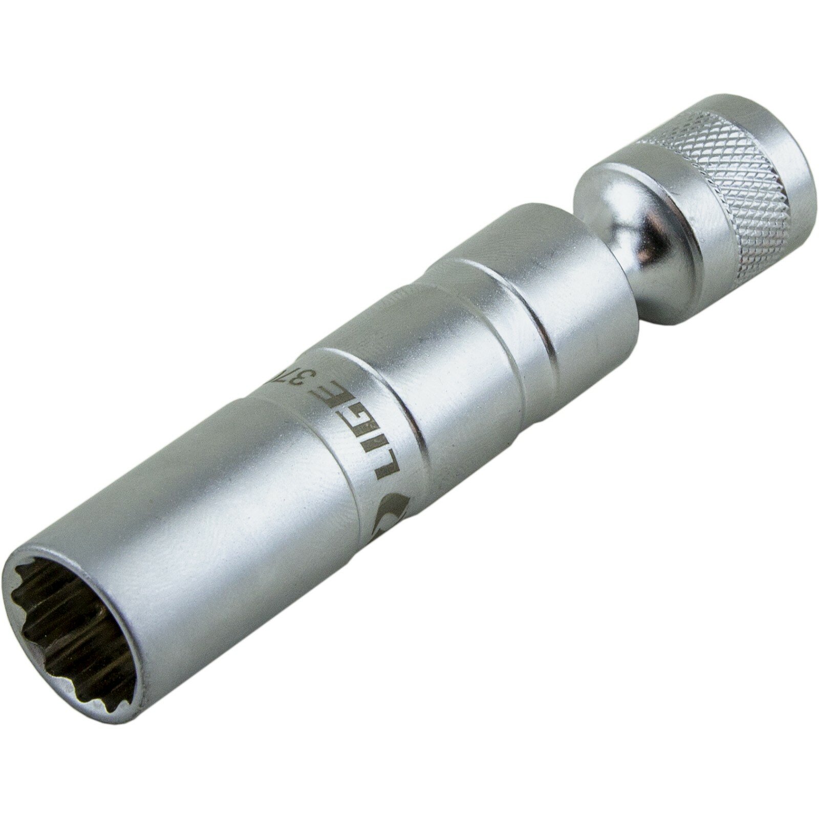 LG-37024 Головка свечная 14мм 3/8" 12-гранная шарнирная с магнитом L-95мм LG-37024 LIGE
