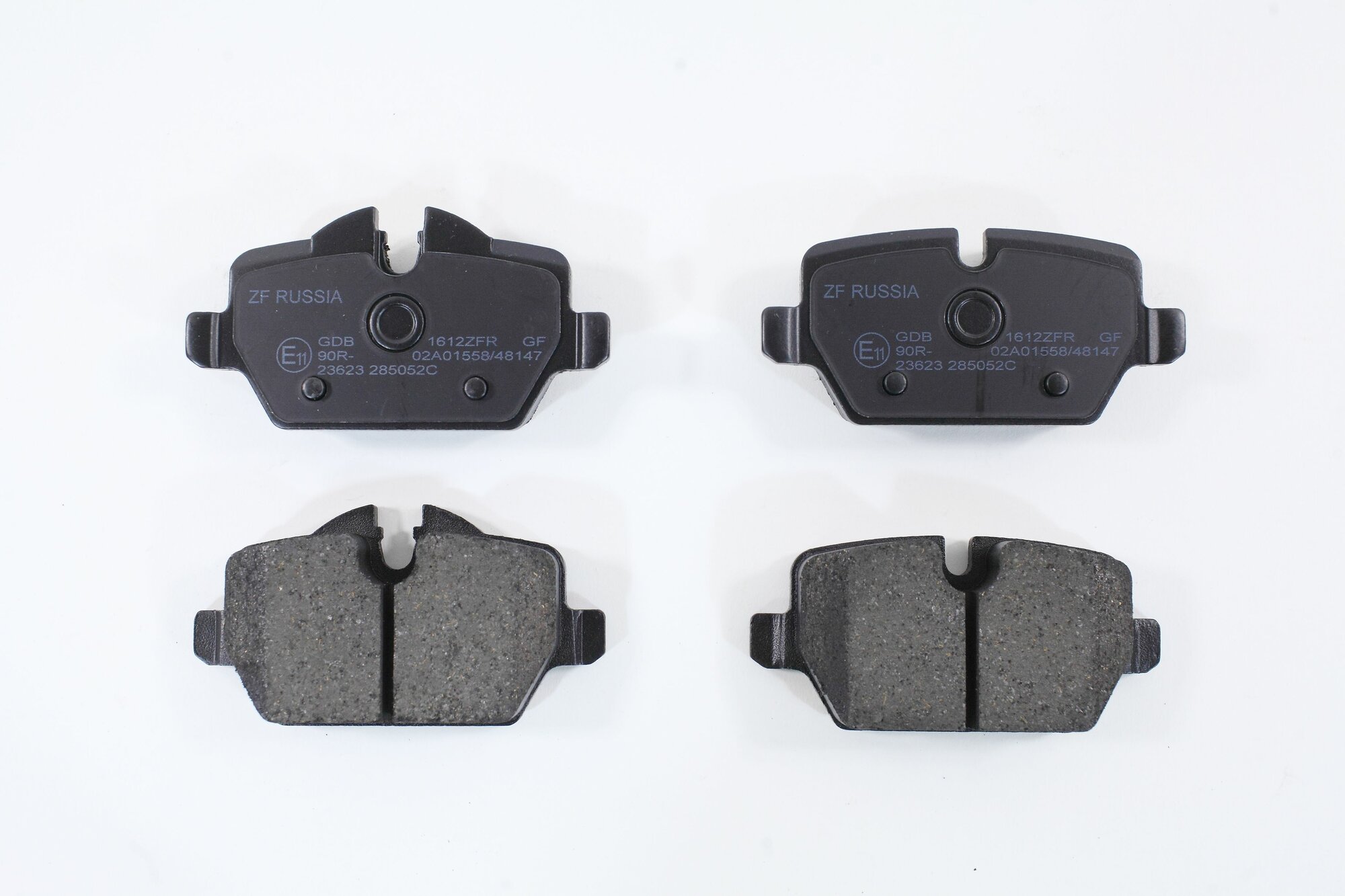 Колодки задние для BMW E81 Е82 E87 E90 Е91 Е92 Е93 F20 MINI R60 R61 ZF Russia GDB1612 ZFR