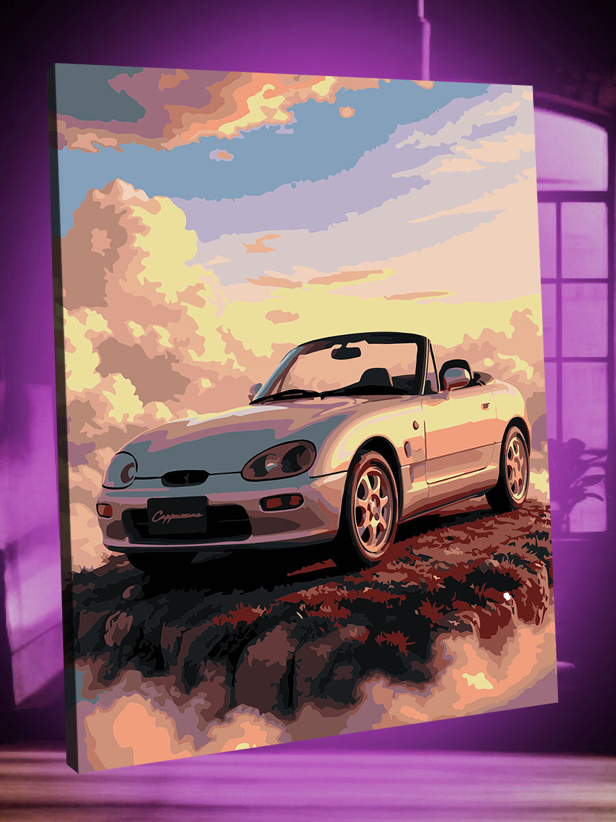 Картина по номерам Suzuki Cappuccino