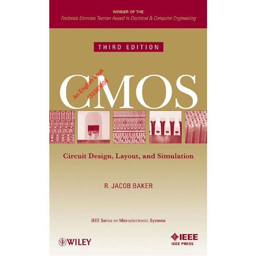 CMOS Circuit Design, Layout, and Simulation, 3rd Edition (IEEE Press Series on Microelectronic Systems)，печатная книга переиздания