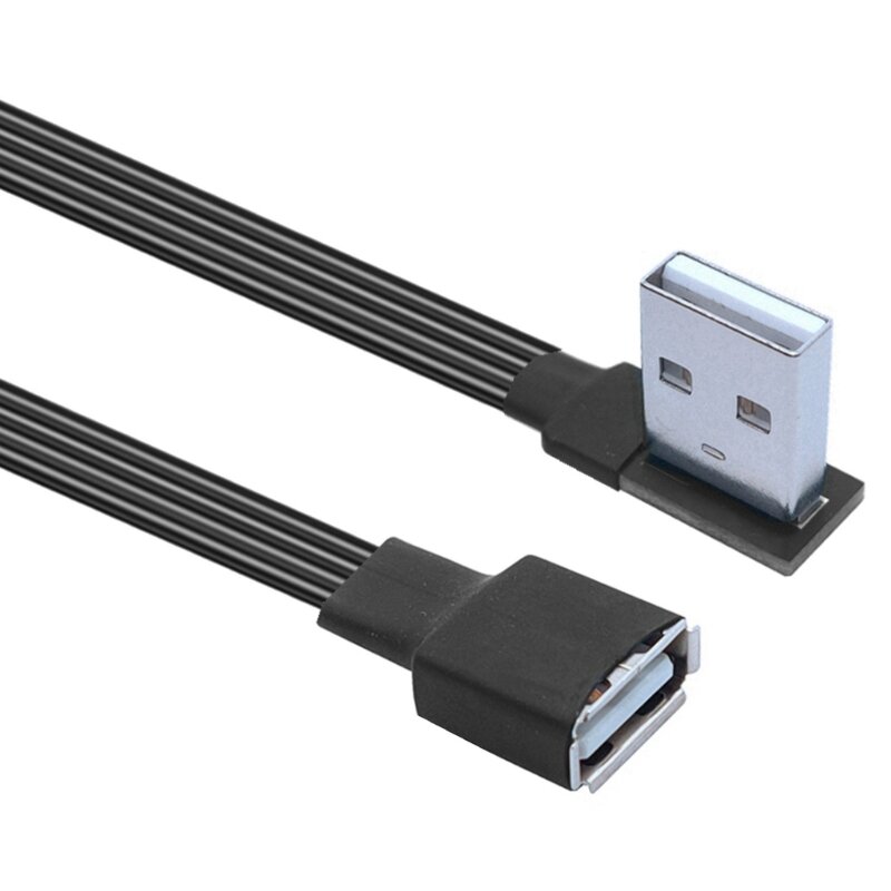 Удлинительный кабель usb2.0 от мужчины к женщине кабель для передачи данных-0,3 м-левый изгиб