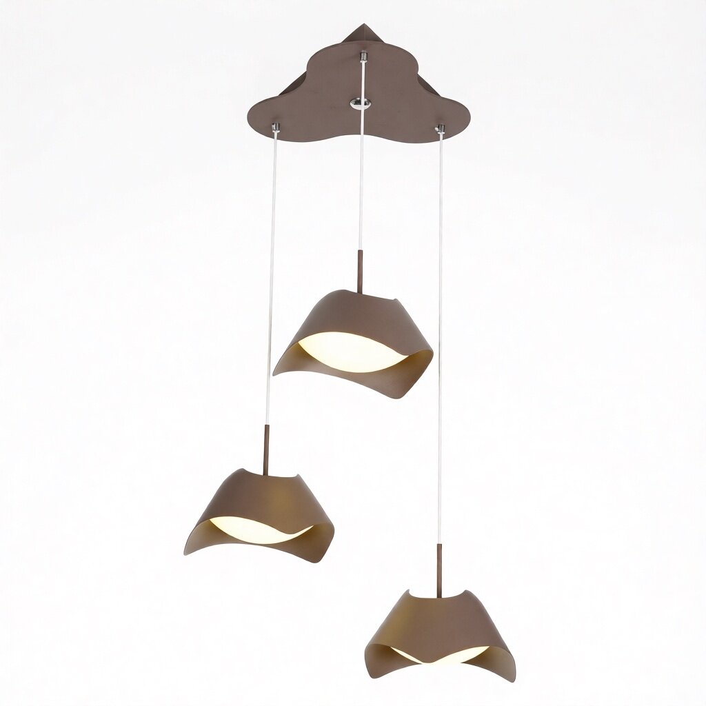 Светильник ЭлисСвет Хай-Тек 7812NR/3, LED, дневной белый свет, 140 Вт
