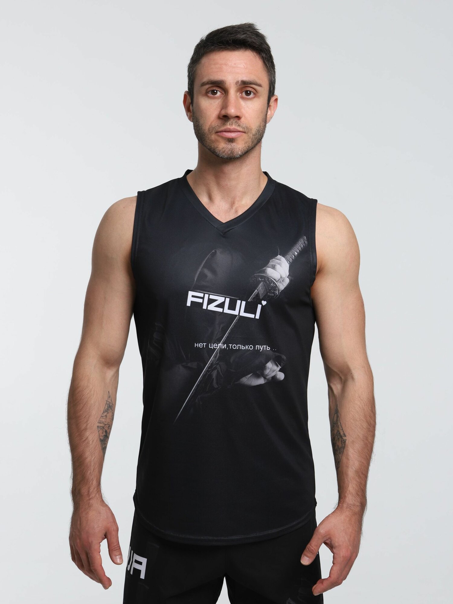Майка спортивная V-NECK