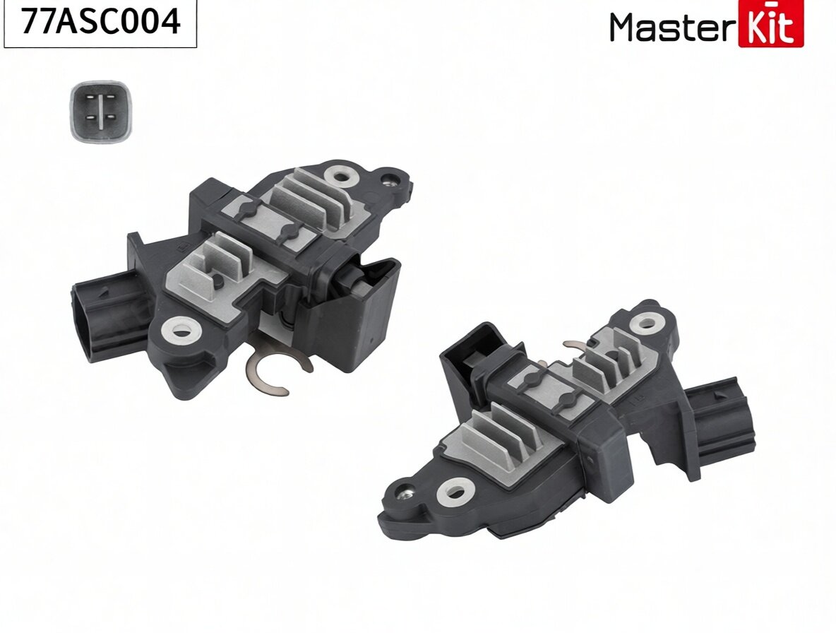 Регулятор напряжения генератора TOYOTA AVENSIS 00-08 77ASC004 MasterKit арт. 77ASC004