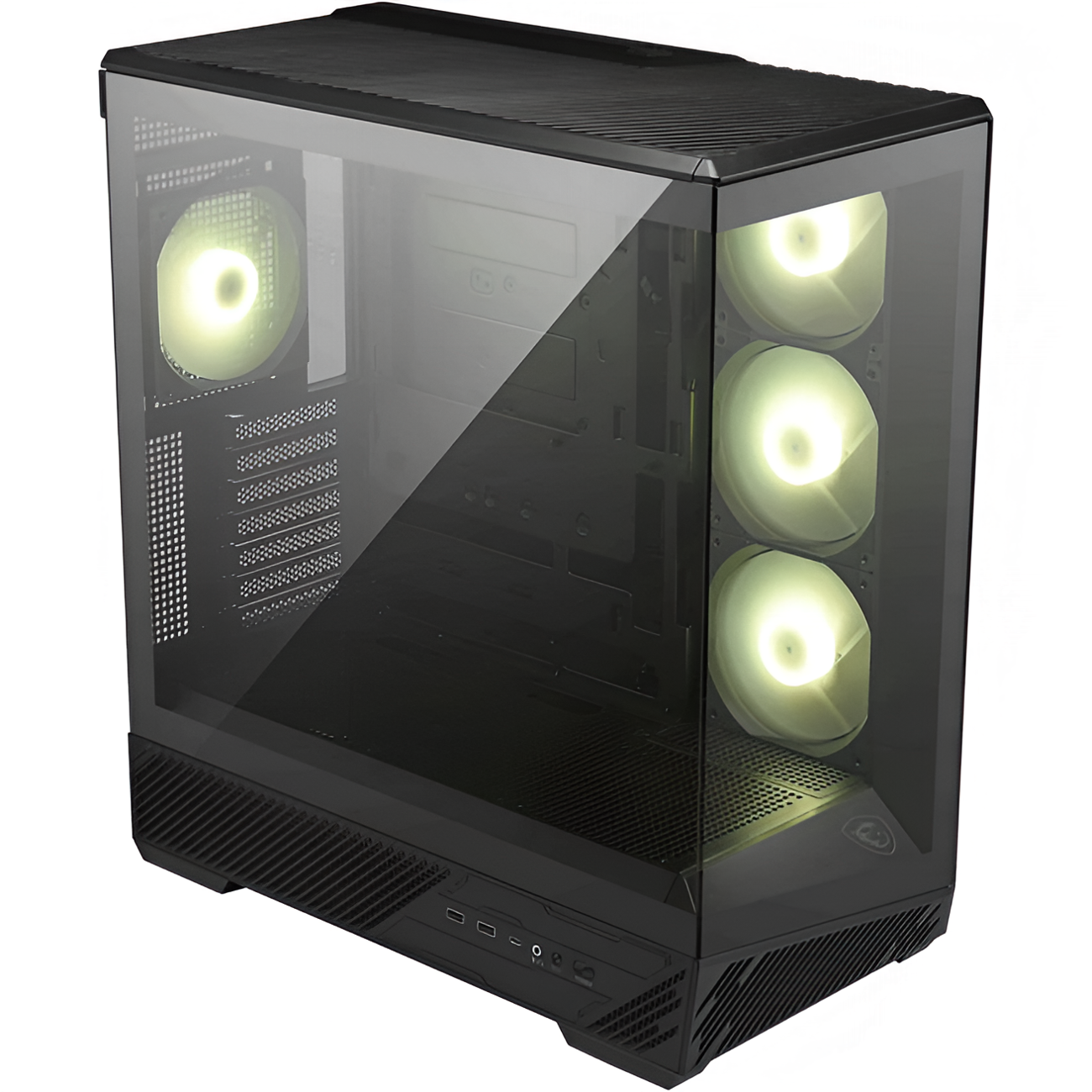 Корпус Midi-Tower MSI MAG PANO 130R PZ ARGB TG Reverse Blade Fan Black (306-7G32R21-HH9)